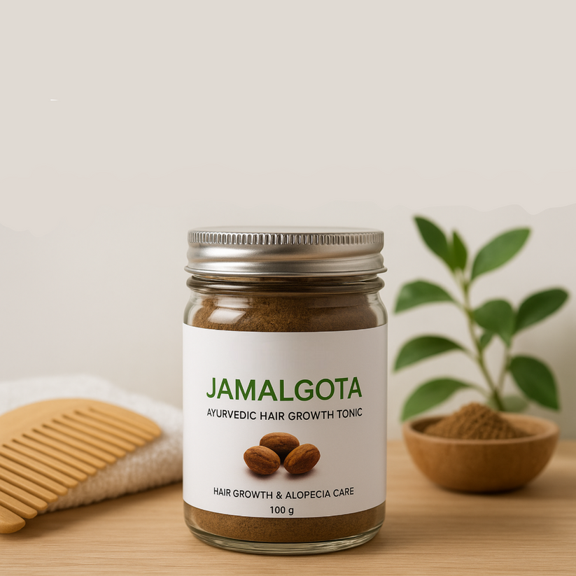 Jamalgota Powder Ayurvedic Hair Growth Powder (Pack Of 2) – The Beauty Rack