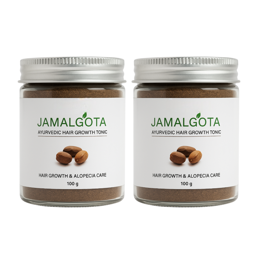 Jamalgota Powder Ayurvedic Hair Growth Powder (Pack Of 2) – The Beauty Rack
